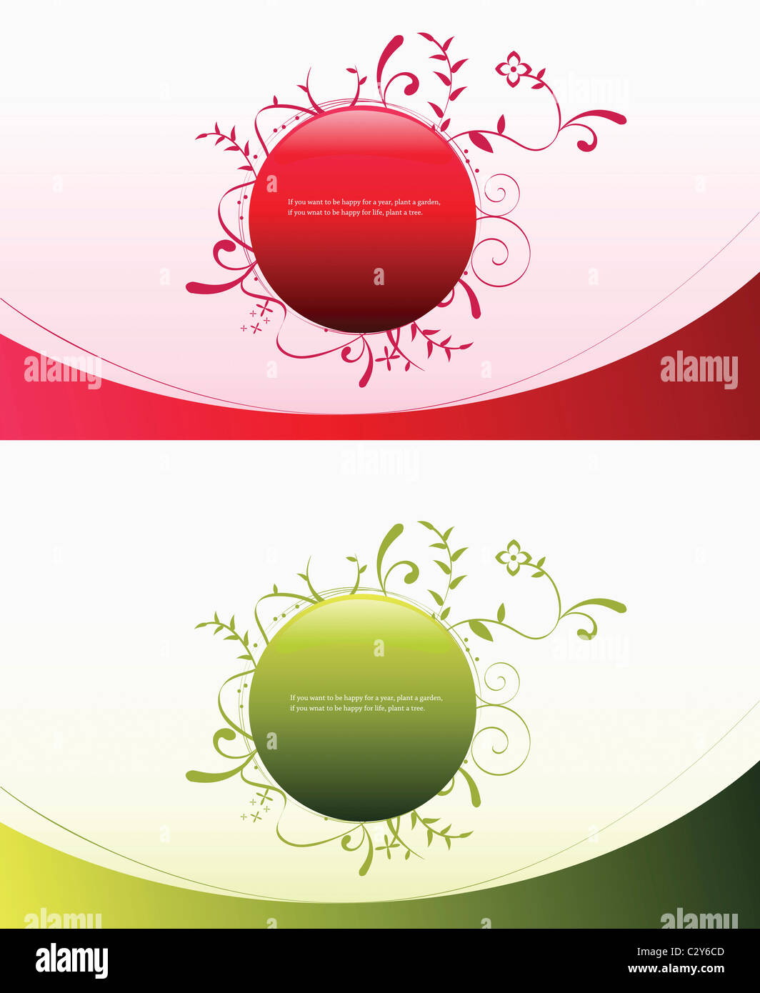 spring mood flower illustrated background Stock Photo - Alamy