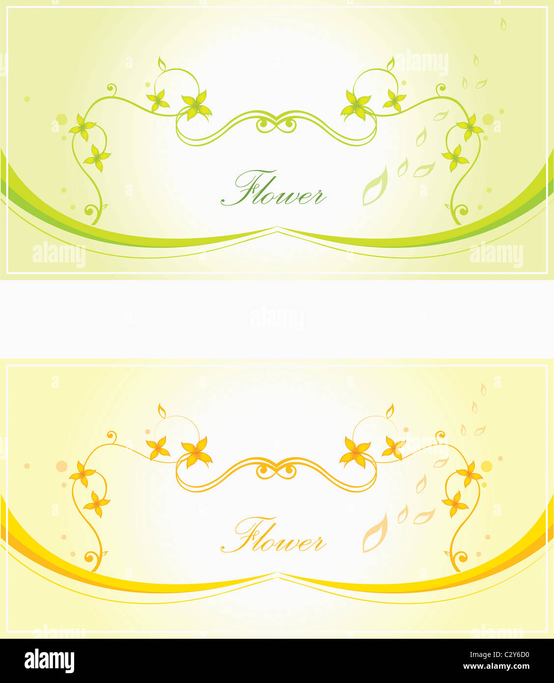 spring mood flower illustrated background Stock Photo - Alamy