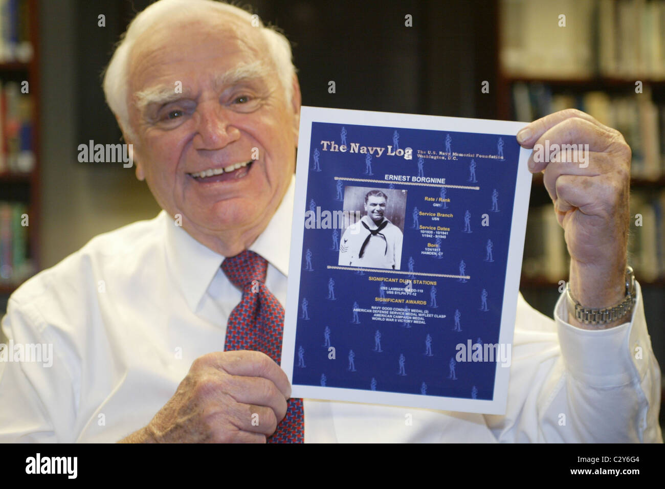 Borgnine navy hi-res stock photography and images - Alamy