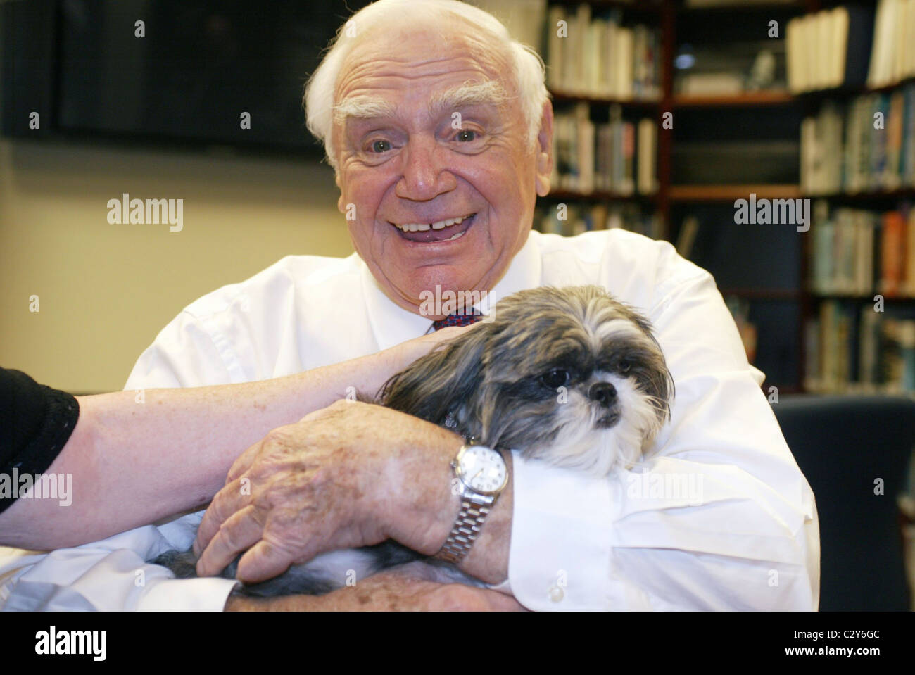 Ernest Borgnine signed copies of his autobiography 'Ernie' at the Navy ...