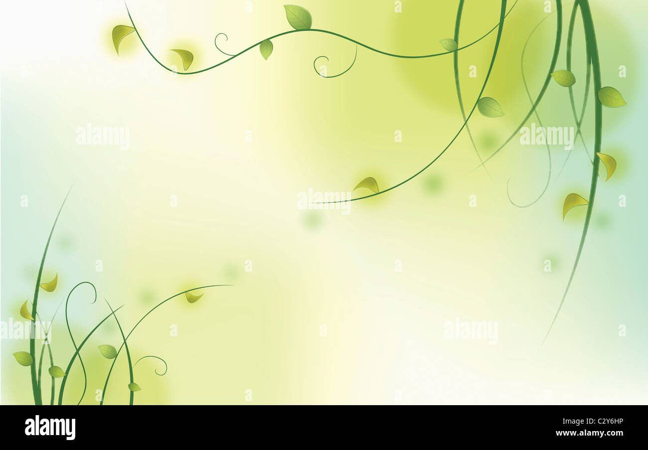 spring mood flower illustrated background Stock Photo - Alamy