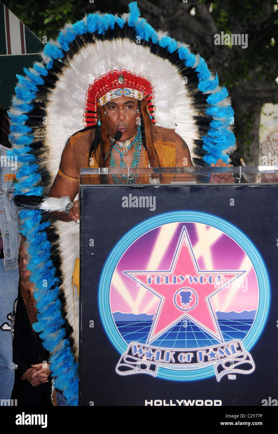 Felipe Rose The Village People are honored with the 2,369th star on the ...