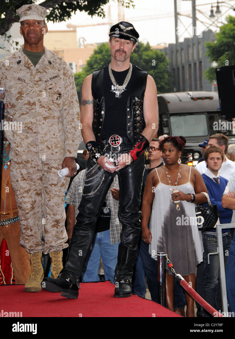 Alex Briley and Eric Anzalone The Village People are honored with the 2 ...