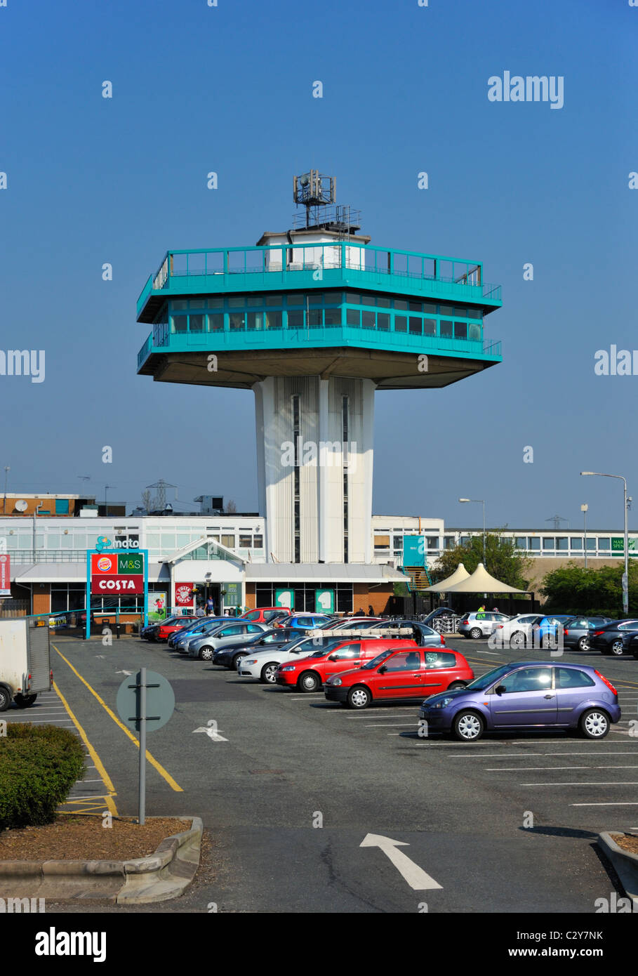Lancaster (Forton) Service Station, M6 Motorway Northbound. Forton ...