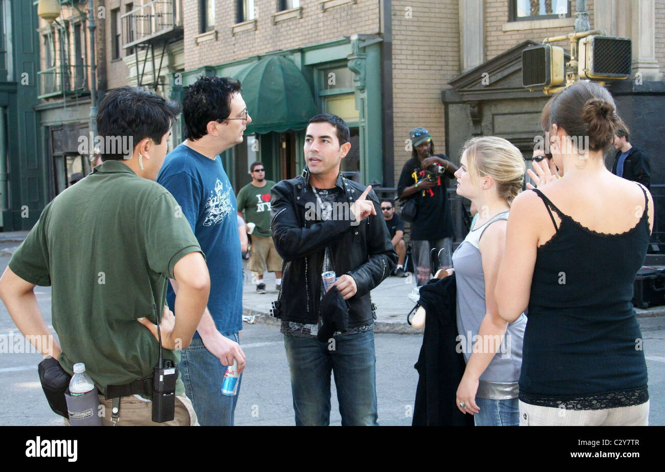 Brian Anthony behind the scenes of his music video shoot for 'Worked Up ...