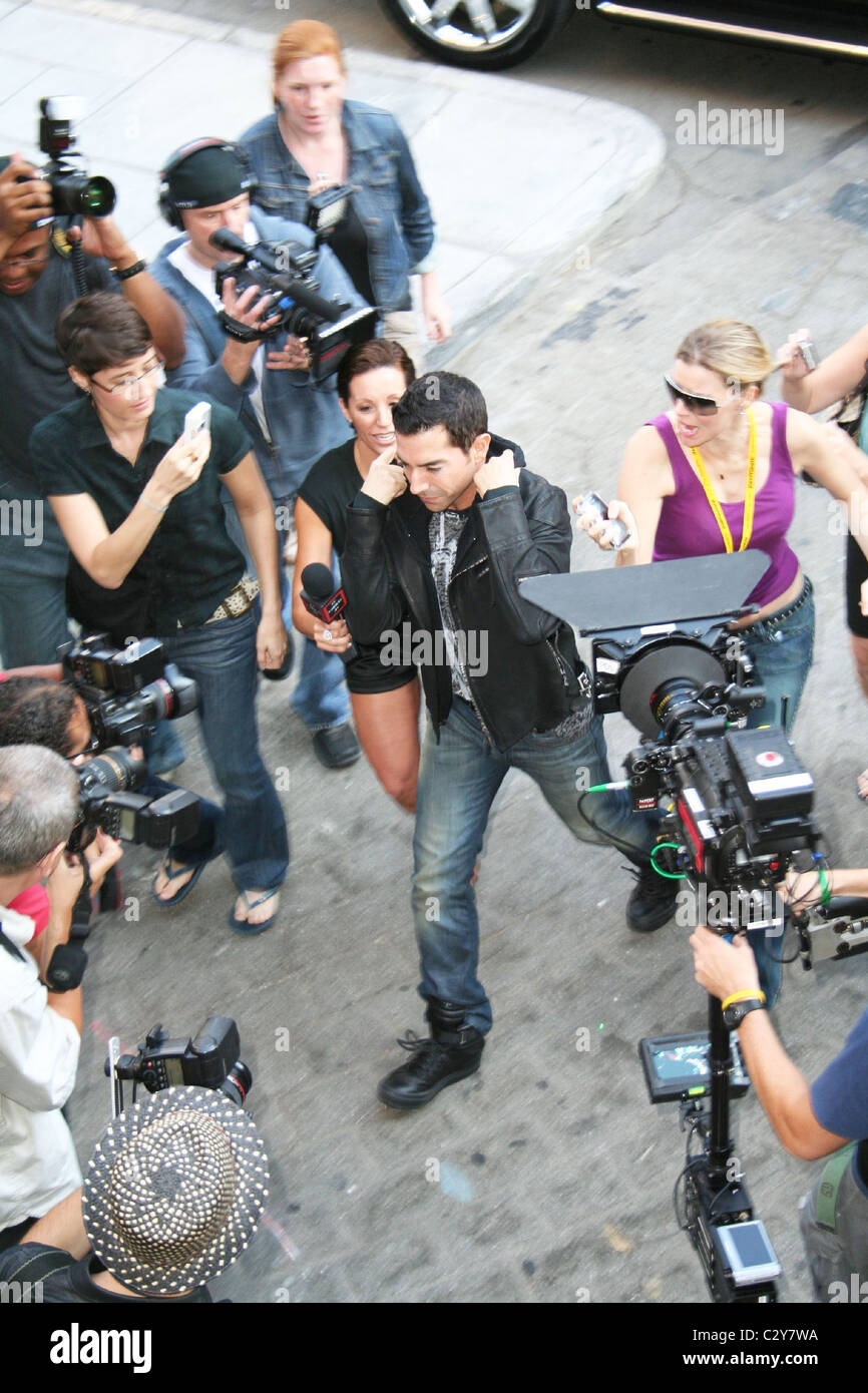 Brian Anthony behind the scenes of his music video shoot for 'Worked Up ...