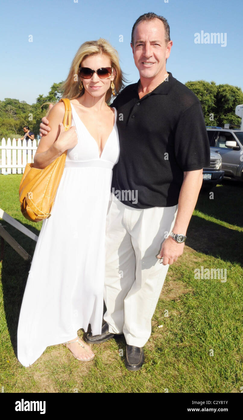 Erin Muller and Michael Lohan Mercedes Benz Bridgehampton Polo ...