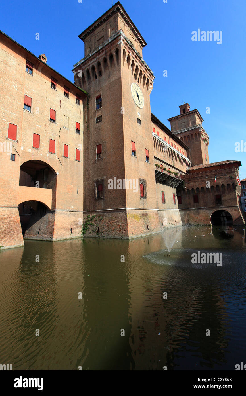 Italy ferrara castle estense hi-res stock photography and images - Alamy