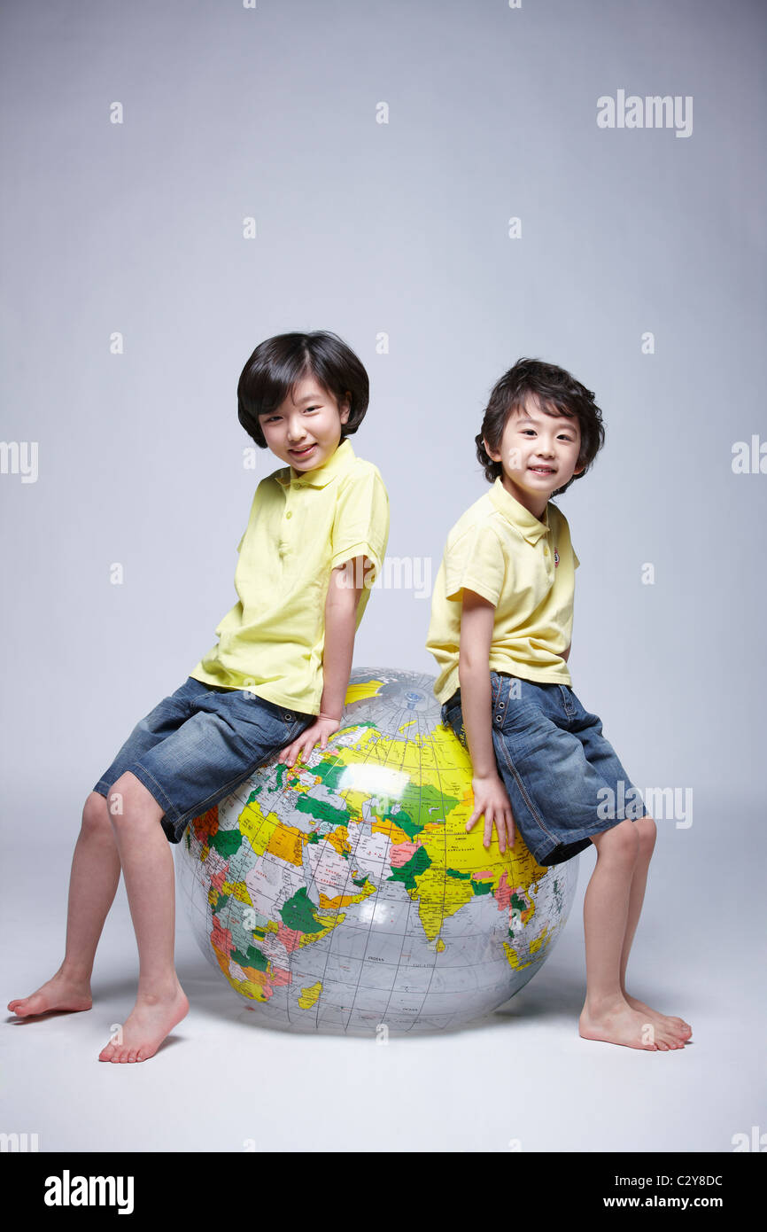 eco friendly green earth Stock Photo - Alamy