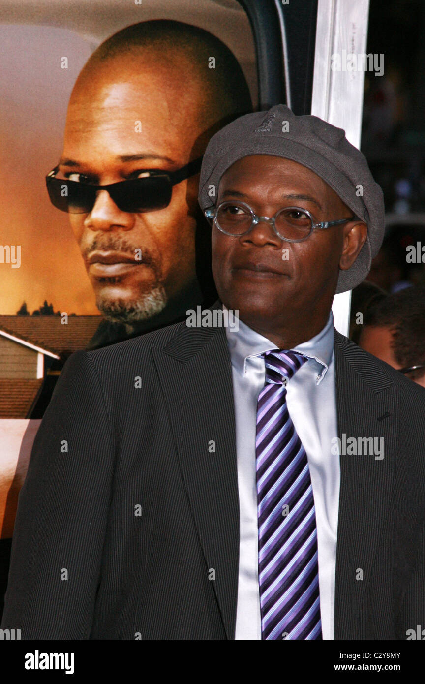 Samuel L. Jackson New York Premiere of 'Lakeview Terrace' at the AMC ...