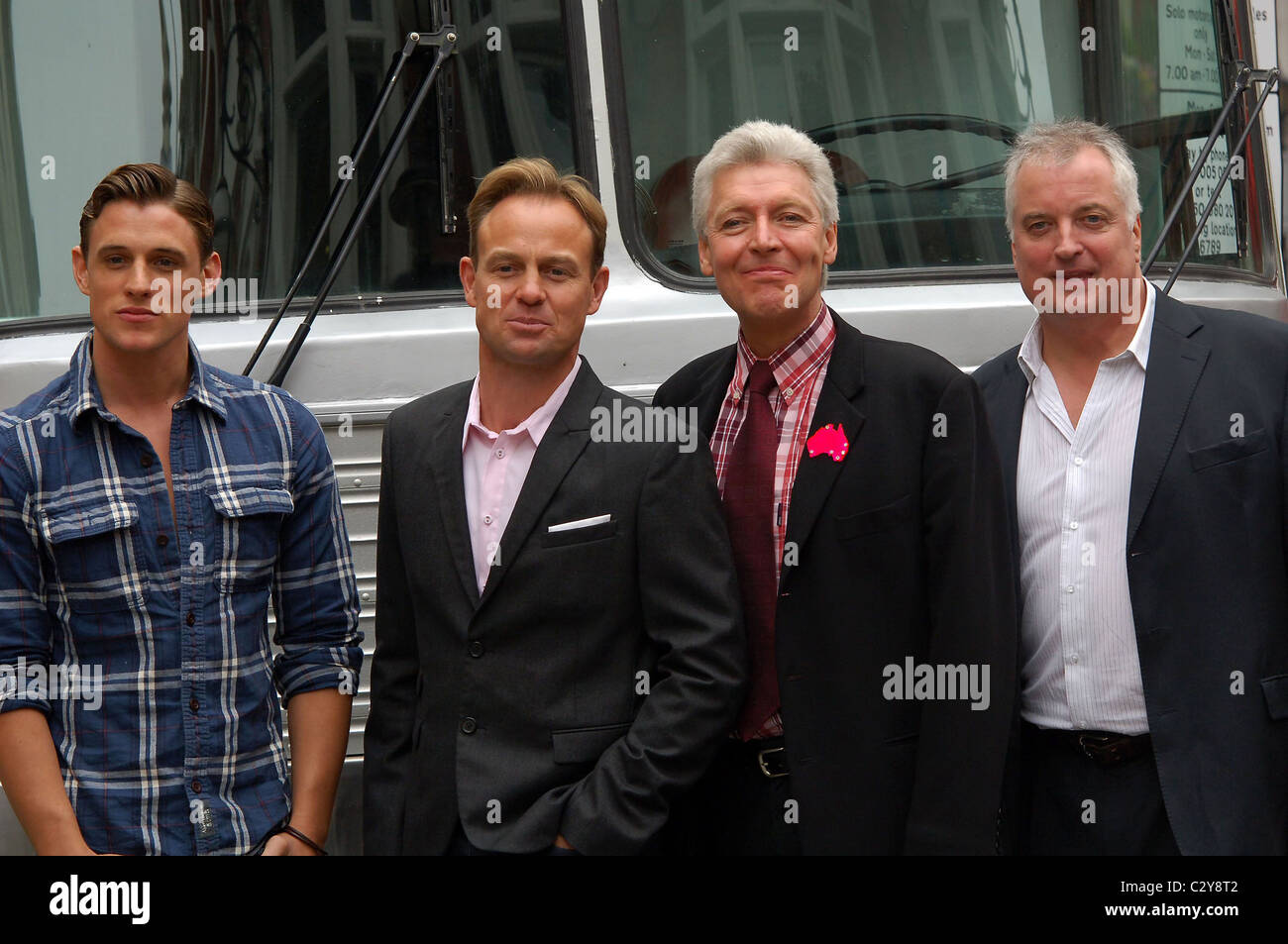 Oliver Thornton, Jason Donovan, Tony Sheldon & Clive Carter Launch of ...