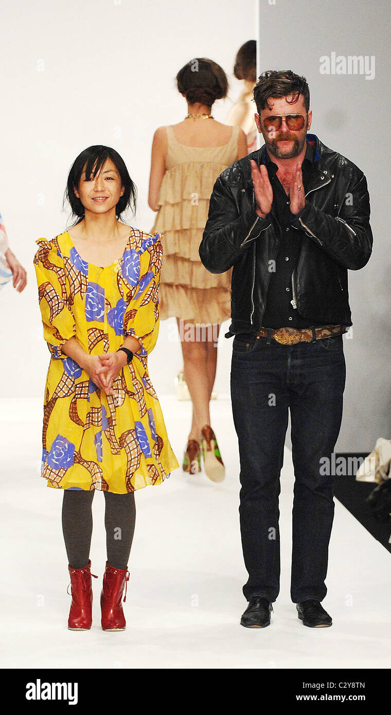 Mark Eley and Wakako Kishimoto London Fashion Week - Eley Kishimoto ...