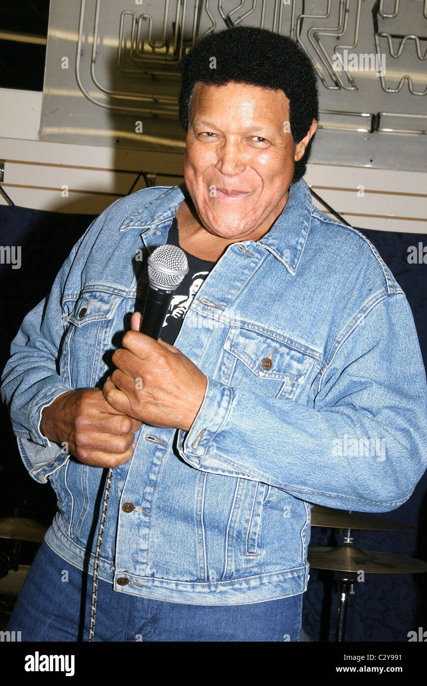 Chubby Checker performs and signs copies of his new CD 'All The Best ...