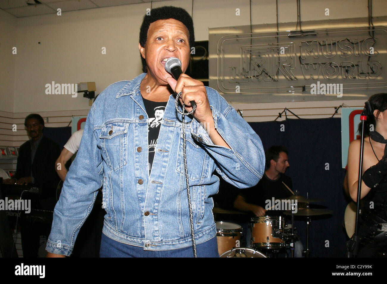 Chubby Checker performs and signs copies of his new CD 'All The Best ...