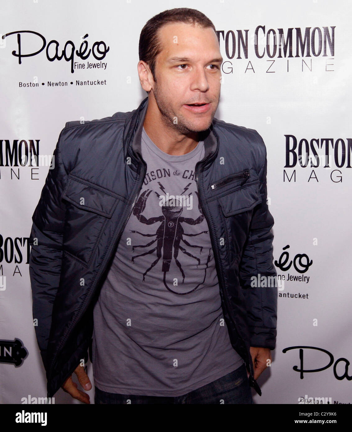 Dane Cook celebrates his cover of the fall issue of 'Boston Common ...