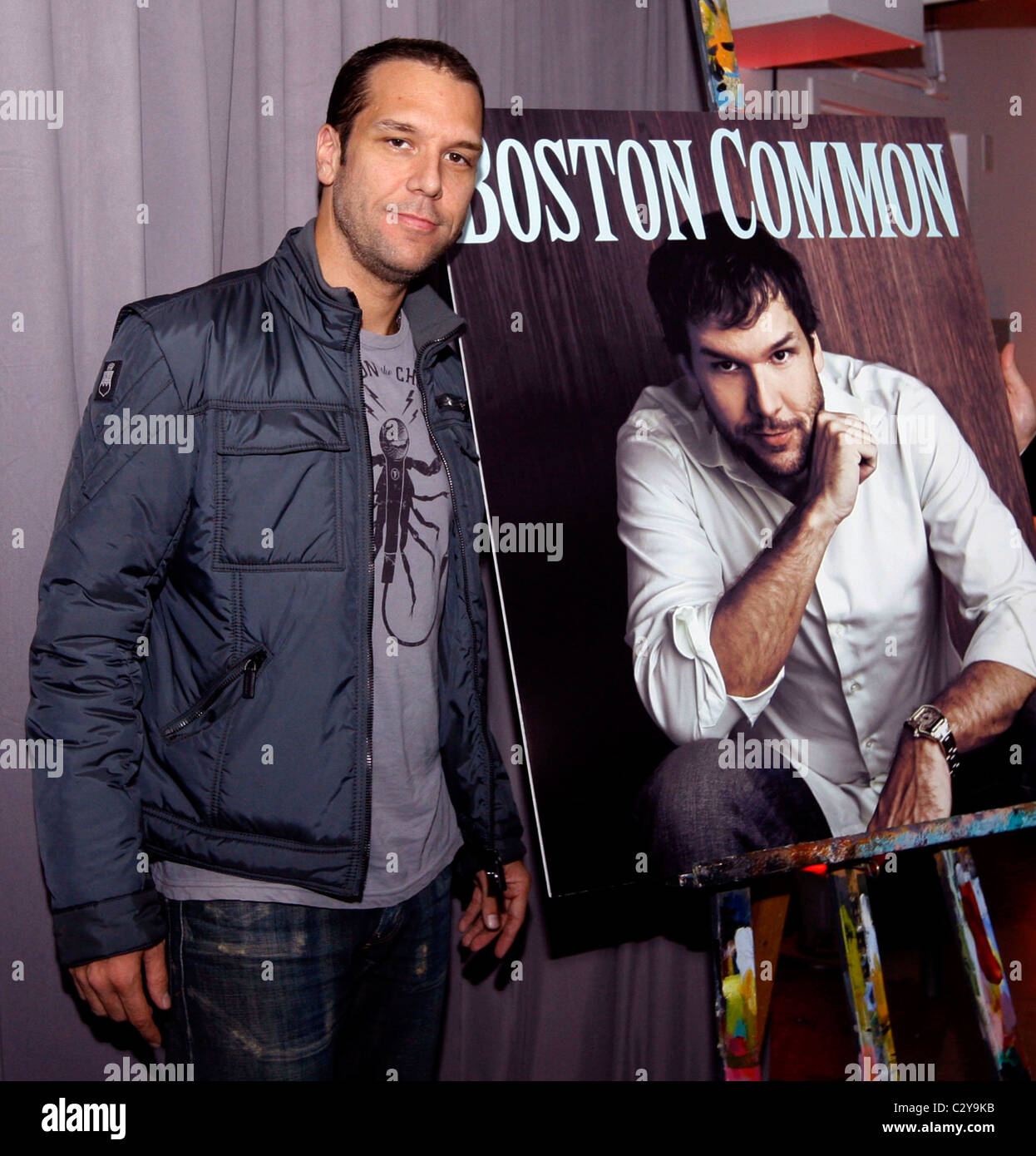 Dane Cook celebrates his cover of the fall issue of 'Boston Common ...