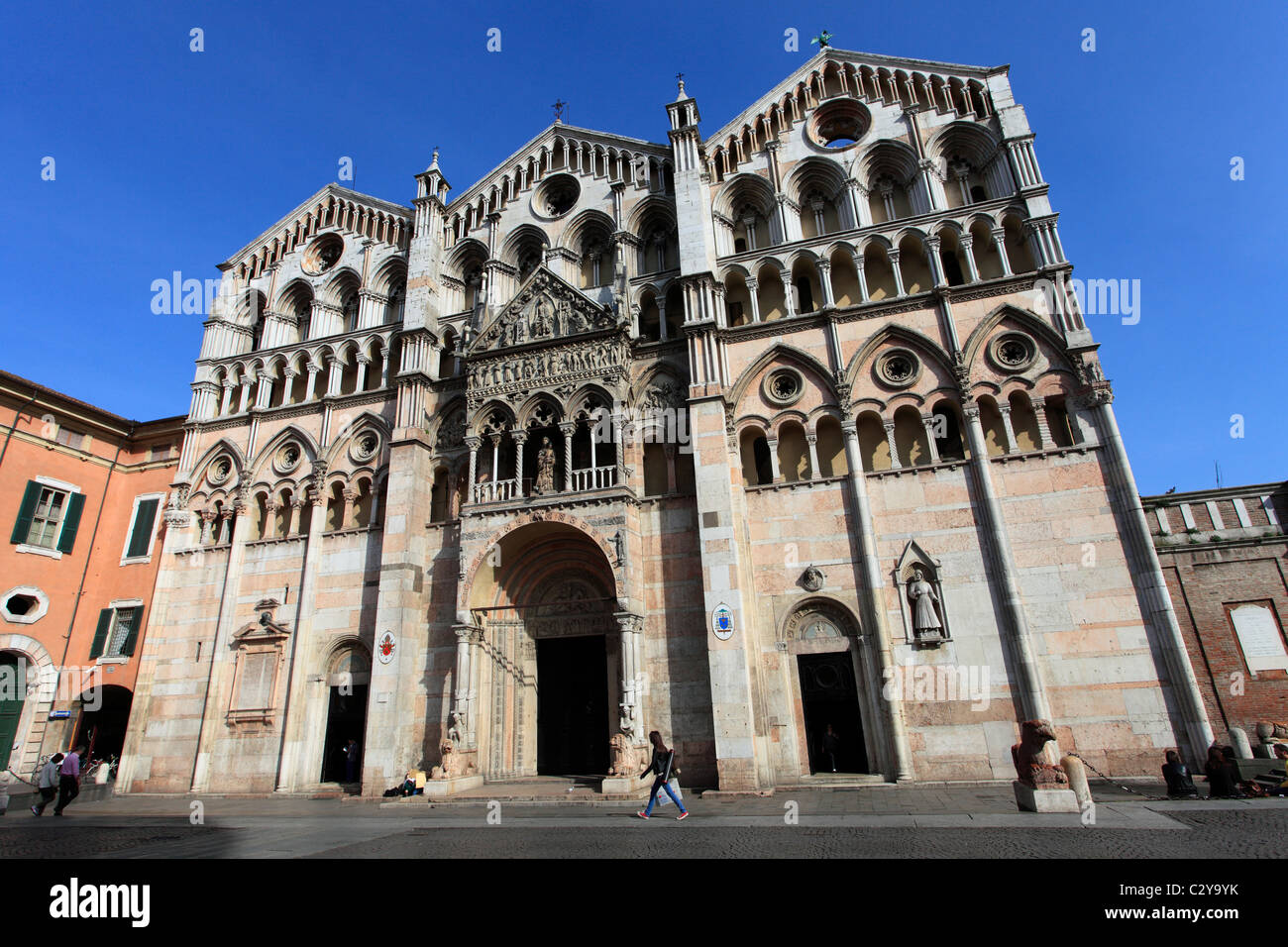 Ferrara cathedral hi-res stock photography and images - Alamy