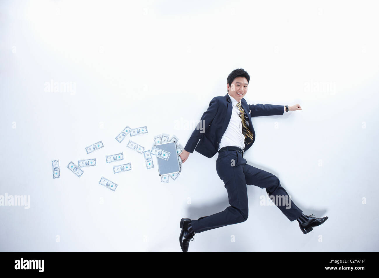 successful businessman and big money Stock Photo - Alamy