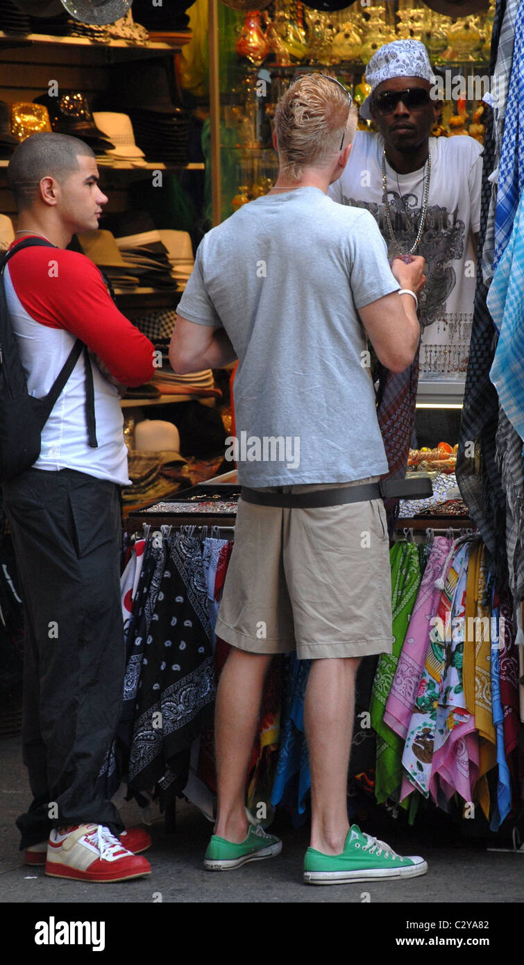 The new cast of MTV's 'The Real World: Brooklyn' are filmed shopping ...