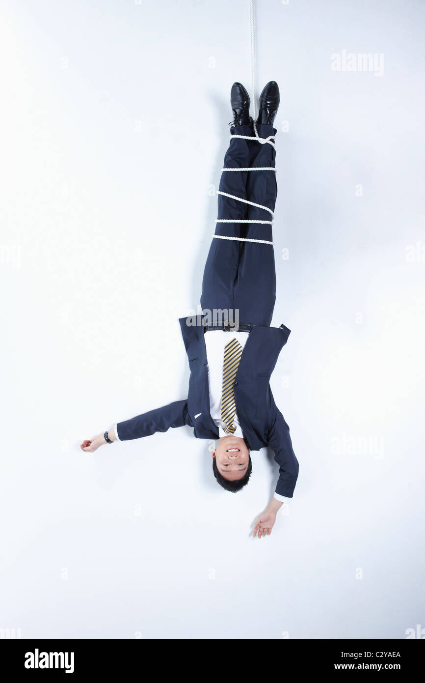 Dangling rope from above hi-res stock photography and images - Alamy