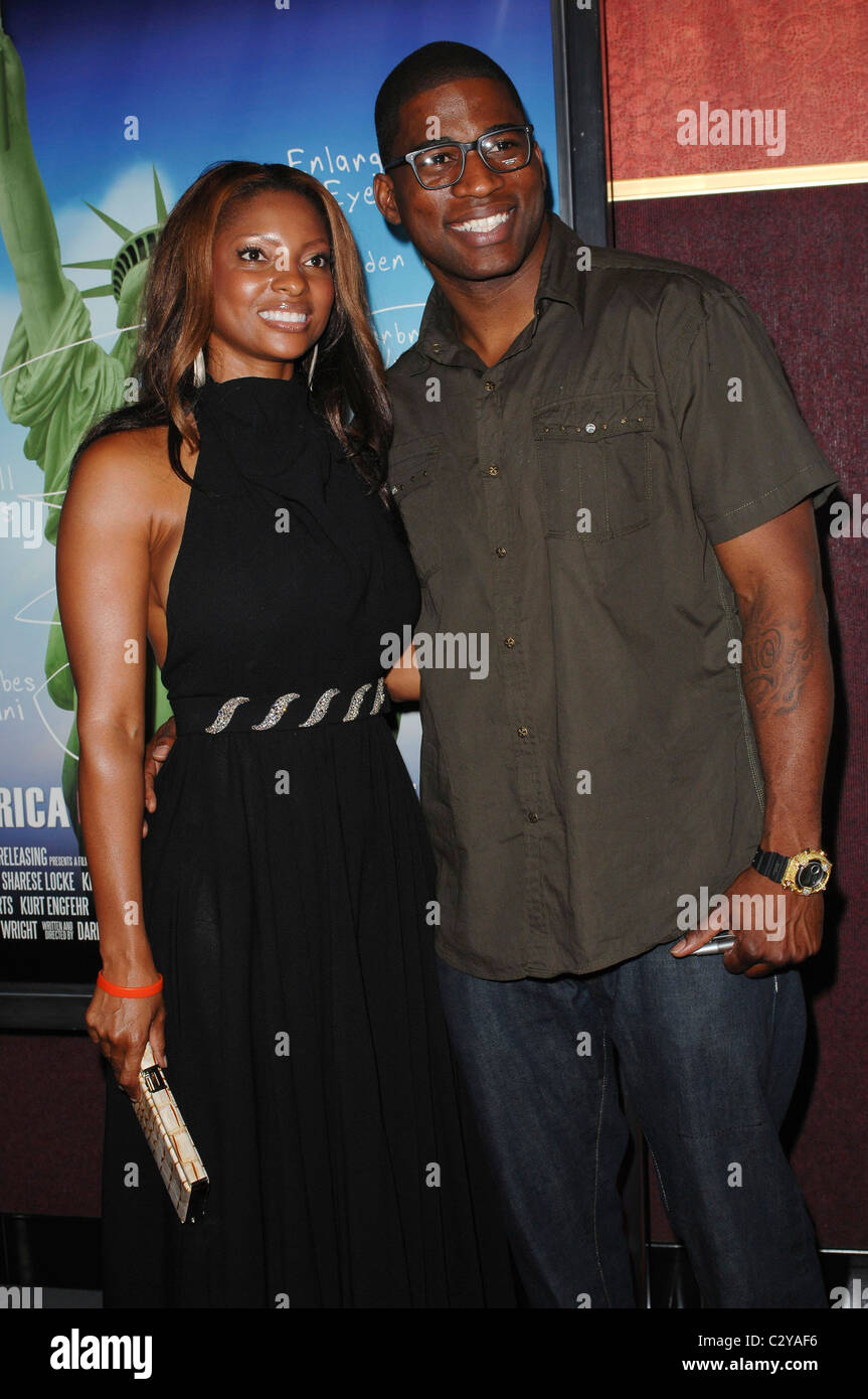 Angela Bowie and David Banner World Premiere Of "America The Beautiful ...