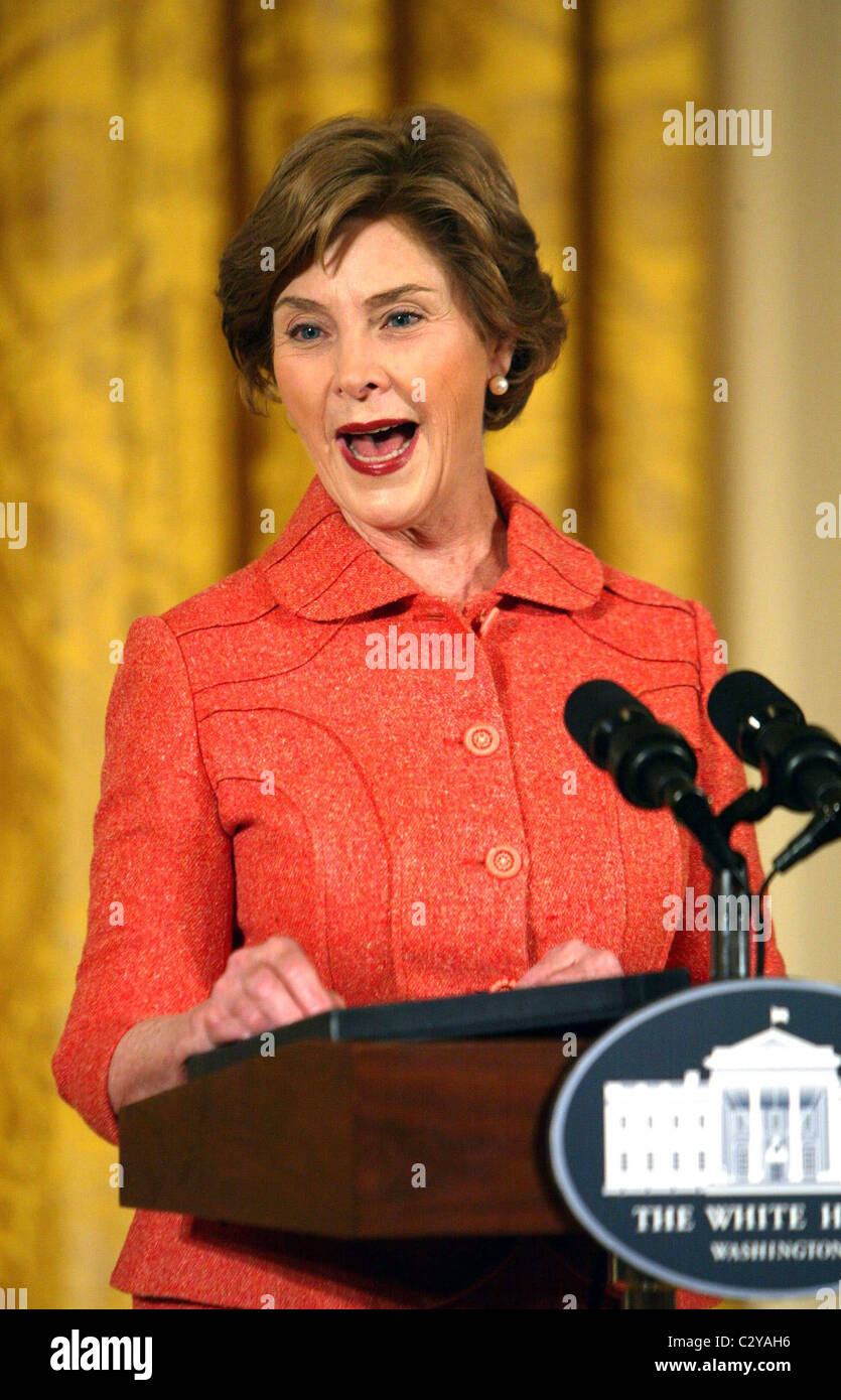 First Lady Laura Bush celebrates Constitution Day by speaking to ...