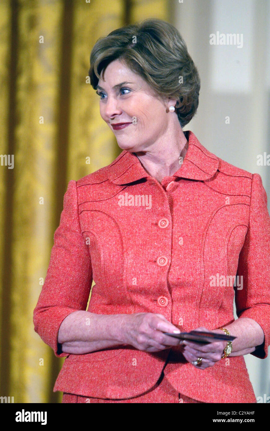 First Lady Laura Bush celebrates Constitution Day by speaking to ...