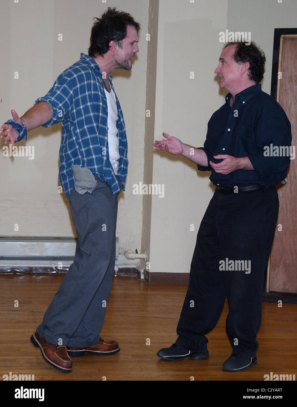 Jeb Brown and Mark Linn-Baker sneak peak at the new musical 'Romantic ...