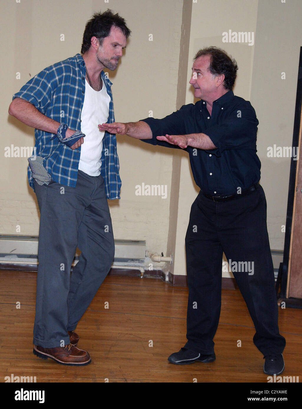Jeb Brown and Mark Linn-Baker sneak peak at the new musical 'Romantic ...