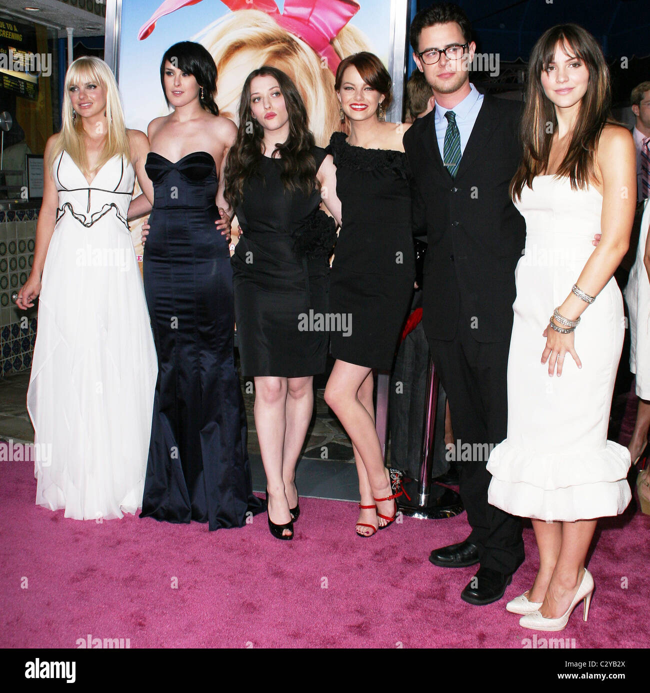 Anna Faris, Rumer Willis, Kat Dennings, Emma Stone, Colin Hanks and ...