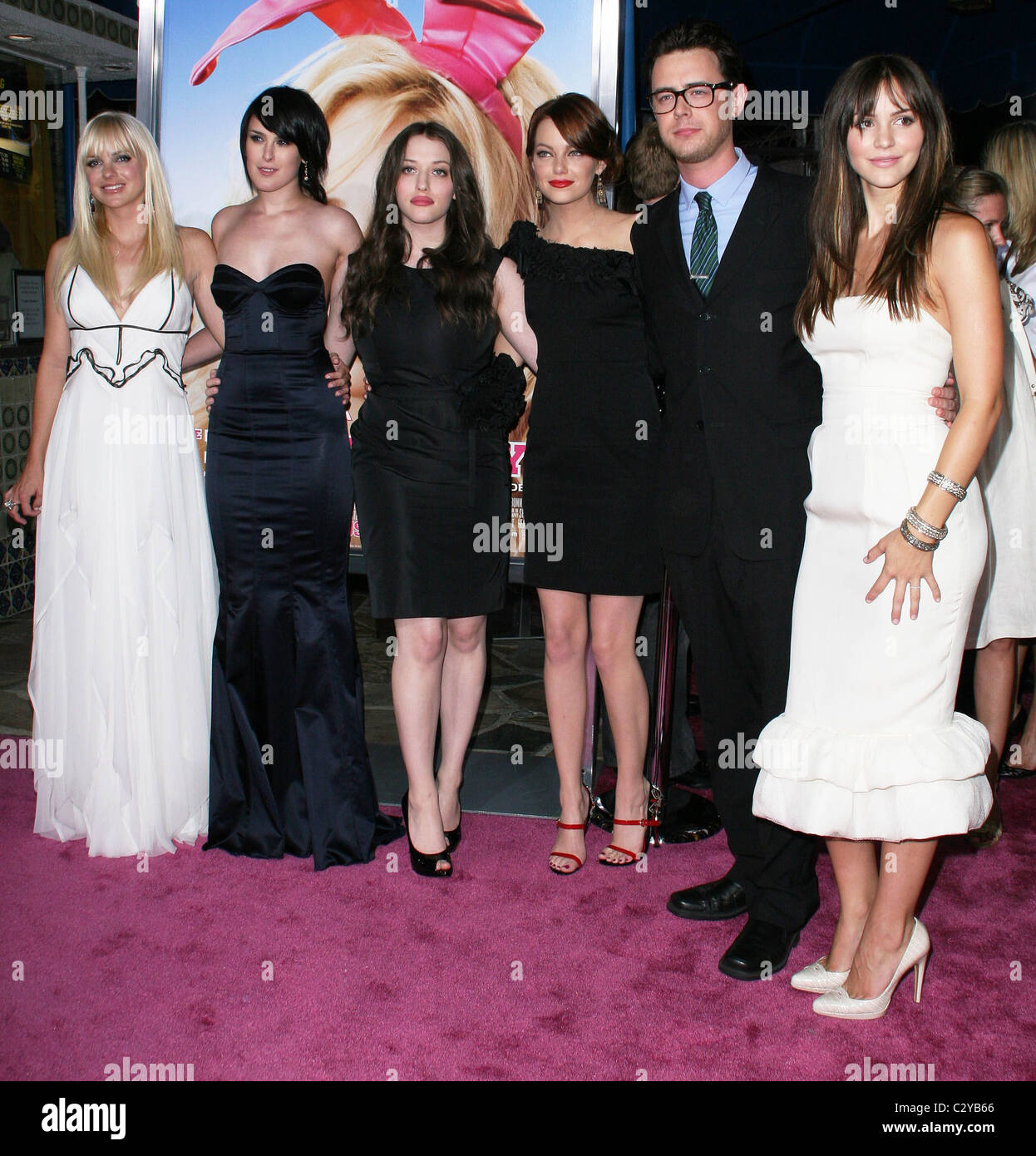 Anna Faris, Rumer Willis, Kat Dennings, Emma Stone, Colin Hanks and ...