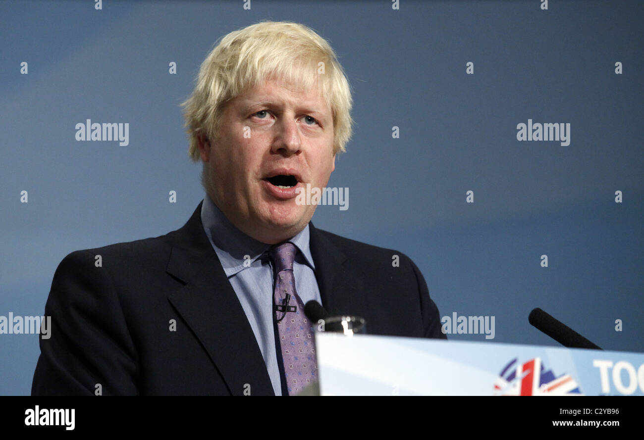BORIS JOHNSON MAYOR OF LONDON 04 October 2010 THE ICC BIRMINGHAM ...