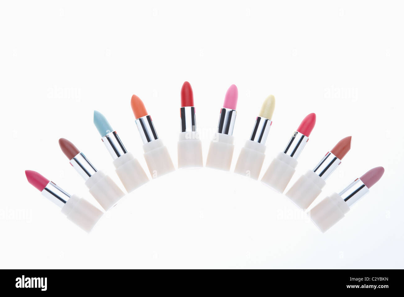 various colors of lipsticks Stock Photo - Alamy