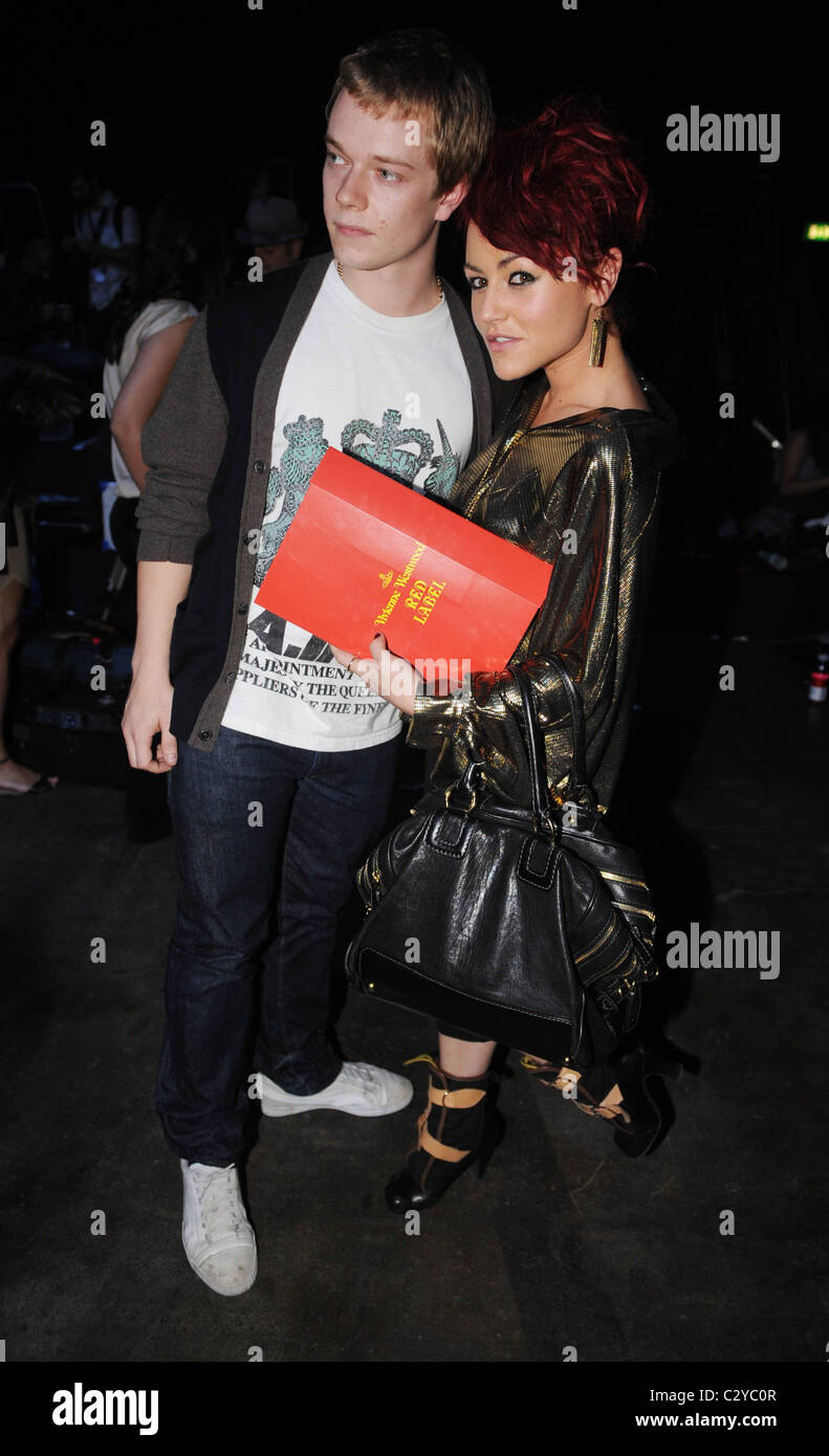 Alfie Allen and Jaime Winstone London Fashion Week Spring/Summer 2009 ...