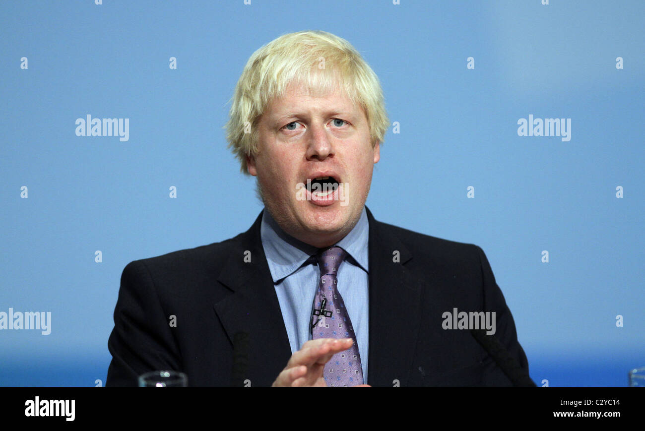 BORIS JOHNSON MAYOR OF LONDON 04 October 2010 THE ICC BIRMINGHAM ...