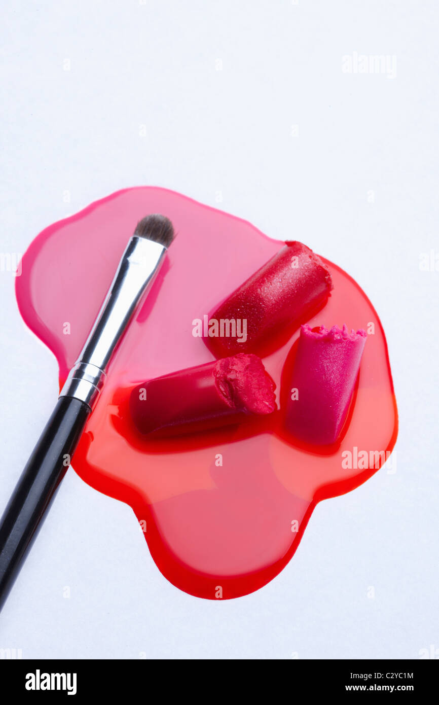 various melted lip colors Stock Photo - Alamy