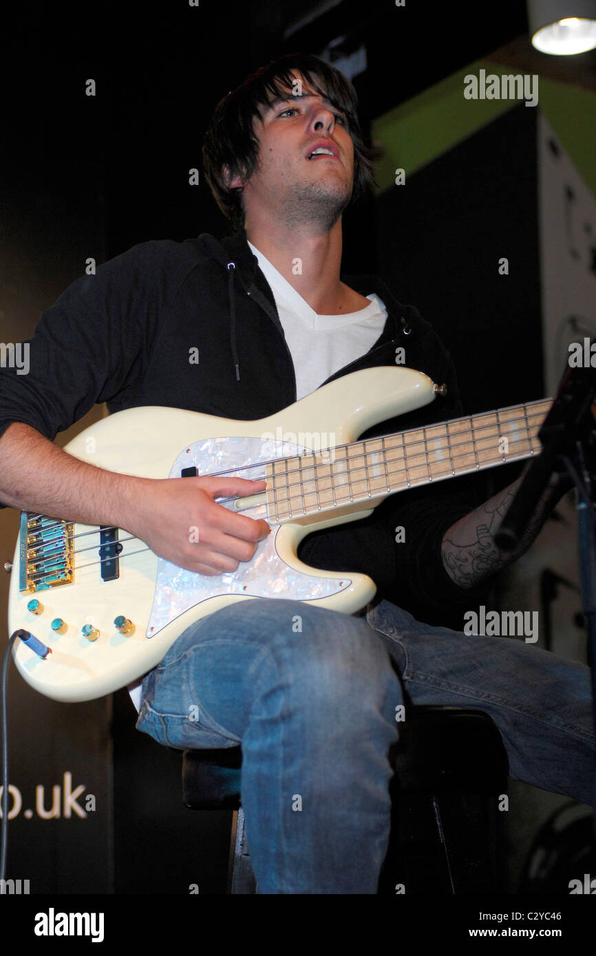 Eric Roberts Gym Class Heroes perform for the launch of their new album ...