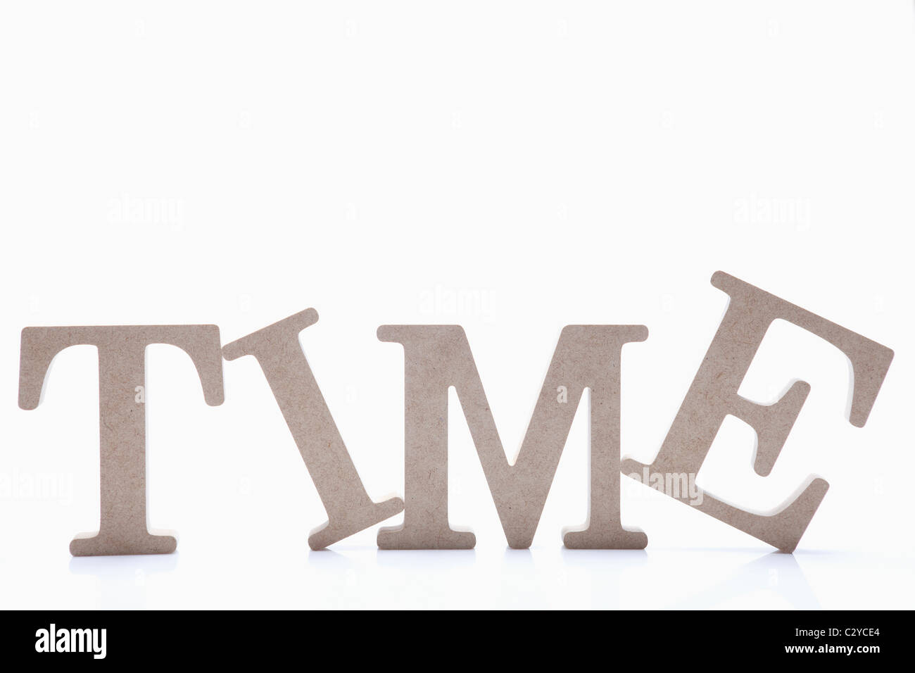 english education letter of time Stock Photo - Alamy