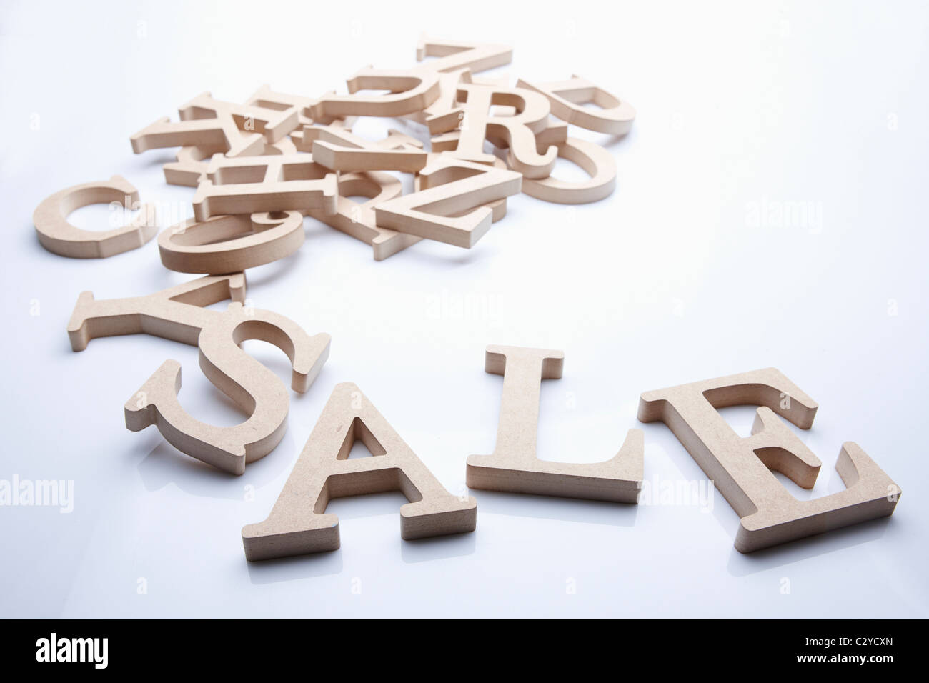 english education letter of sale Stock Photo - Alamy