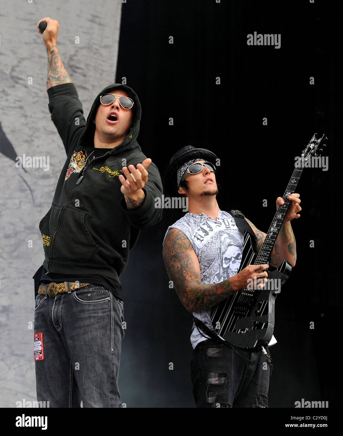 Avenged sevenfold carling festival leeds hi-res stock photography and ...