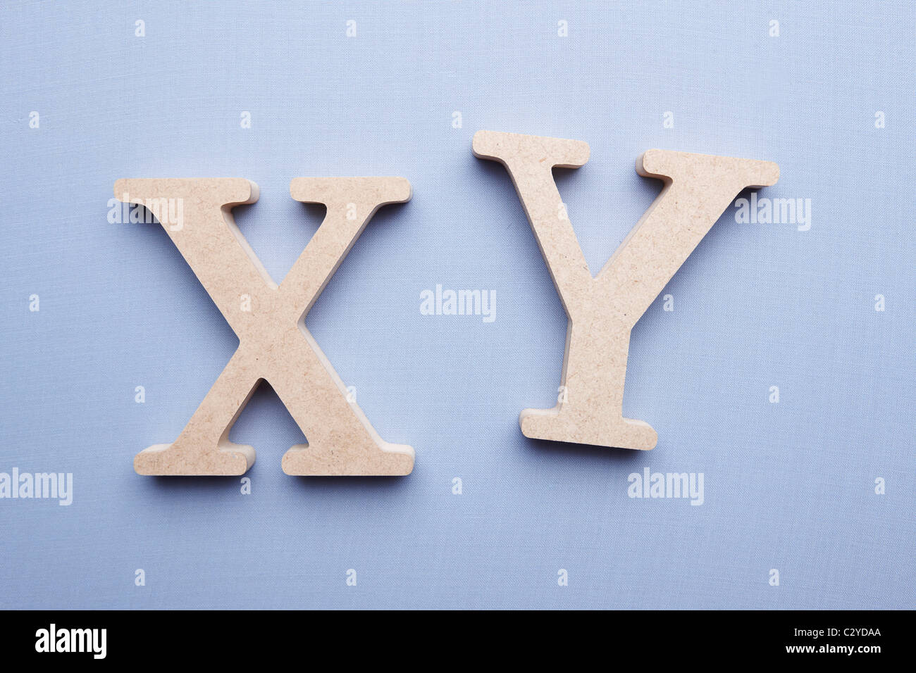 english education alphabet letter of X Y Stock Photo - Alamy