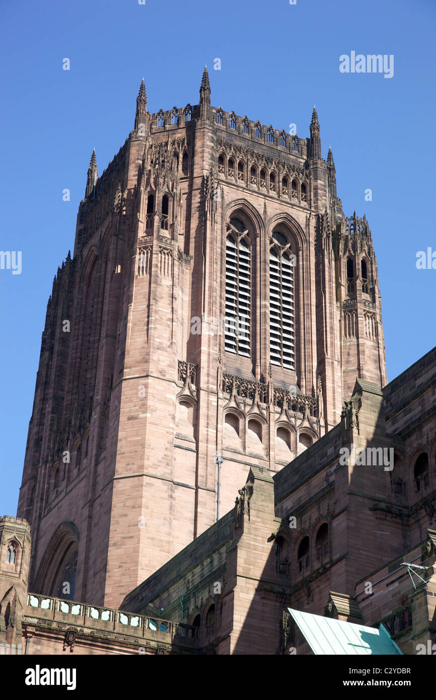 Liverpool Anglican cathedral. St James' Stock Photo - Alamy