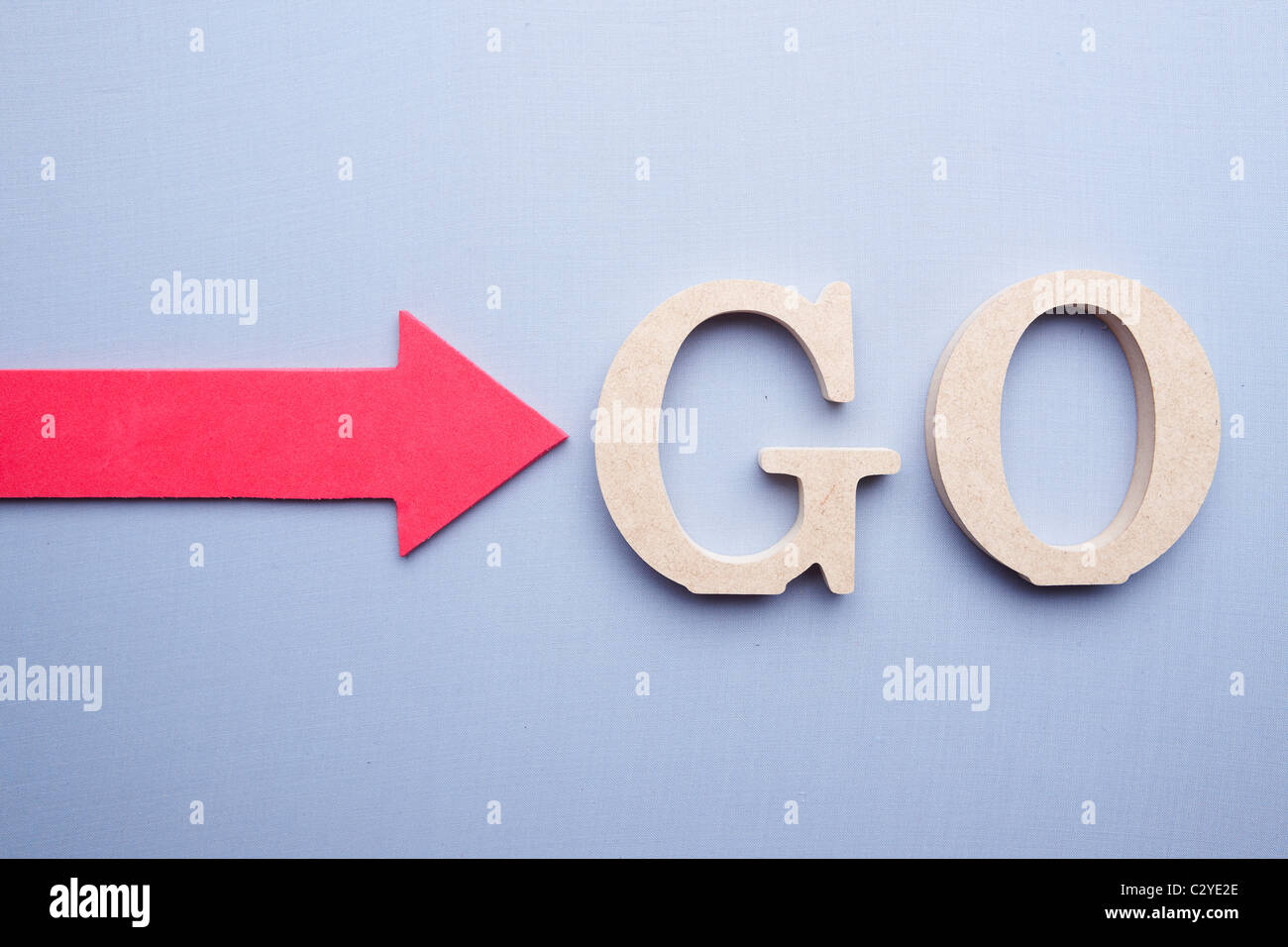 english education letter of go Stock Photo - Alamy