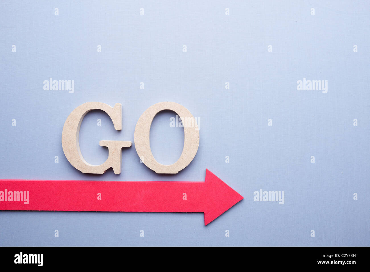 english education letter of go Stock Photo - Alamy
