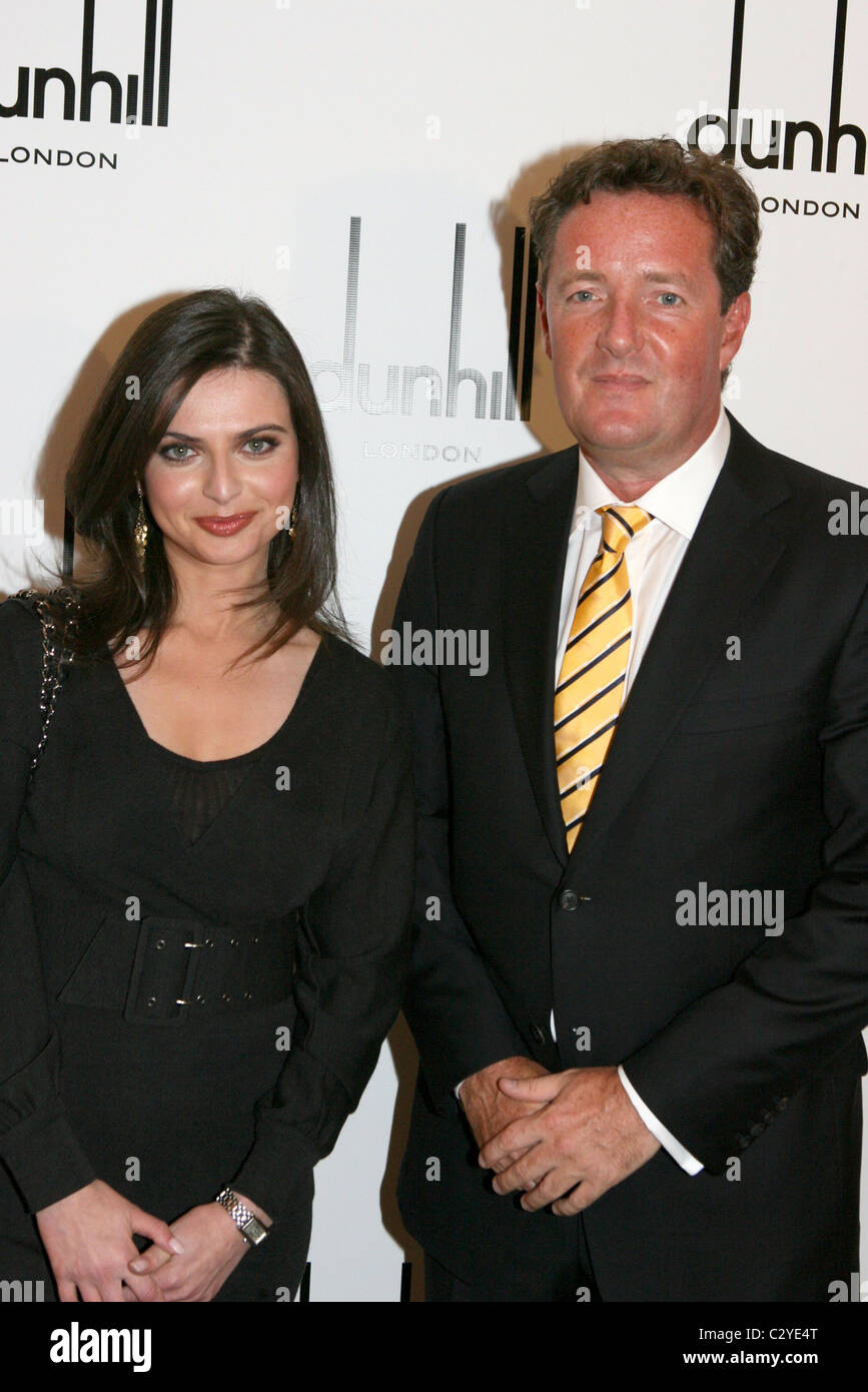 Bianna Golodryga and Piers Morgan Alfred Dunhill debate at the newly ...
