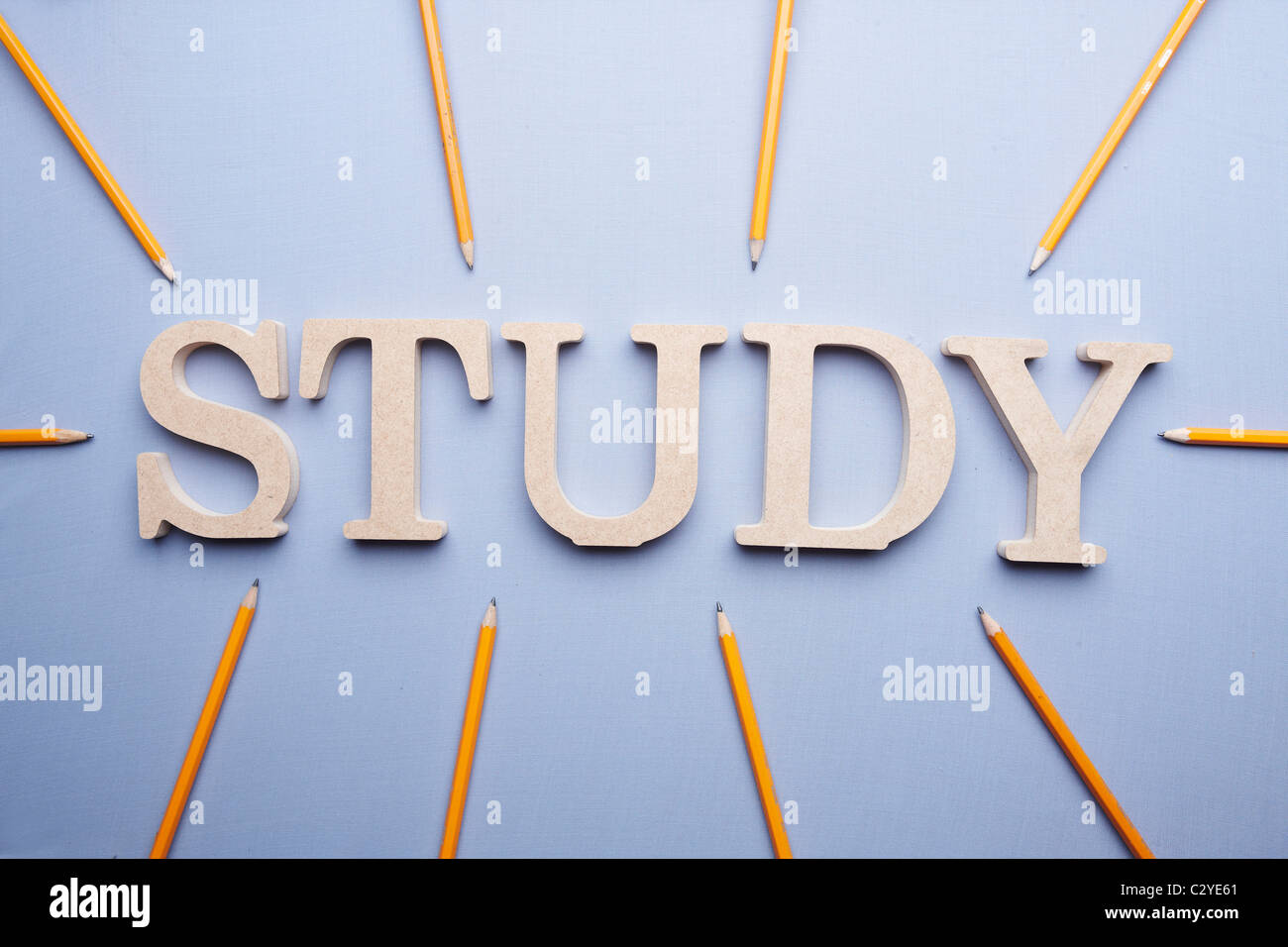 english education letter of study Stock Photo - Alamy