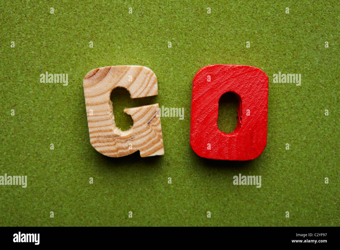 english education letter of go Stock Photo - Alamy