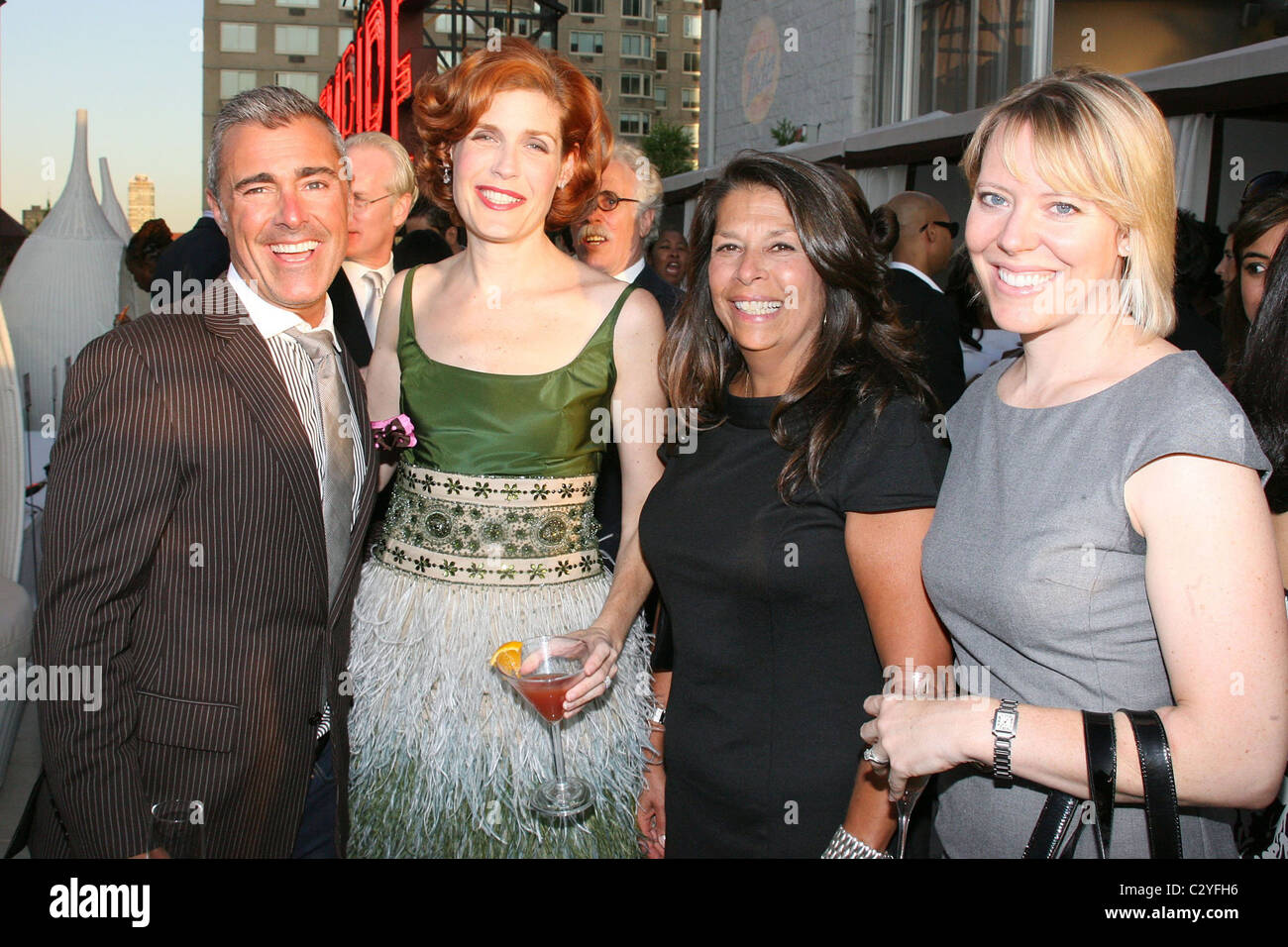 Michael Gianelli, Laura Bennett, Diane Holtz, Kate Foster Tide launch ...