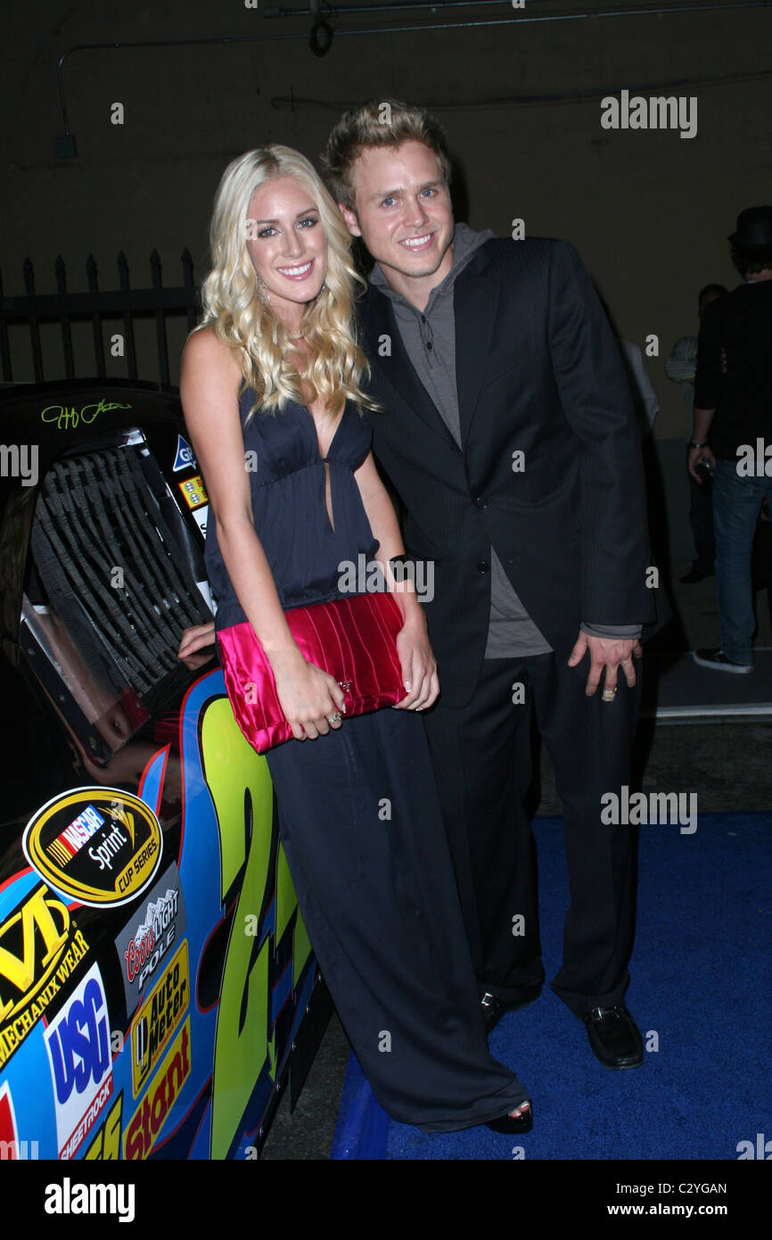 Heidi Montag and Spencer Pratt Pepsi 500 Running Wide Open at Avalon ...