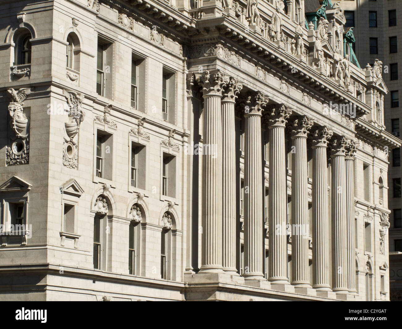 Surrogate's Courthouse, 31 Chambers Street, NYC Stock Photo - Alamy